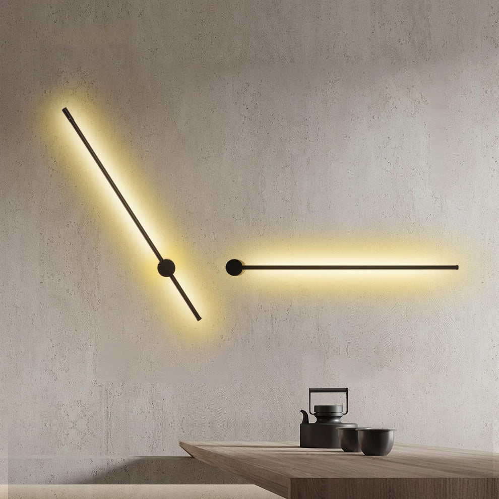 Modern LED Striplight Wall Mounted Contemporary Interior Lighting Adju ...