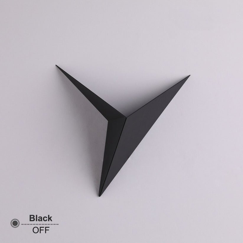 Minimalist Triangular LED Wall Lights Contemporary Designer Room Light ...